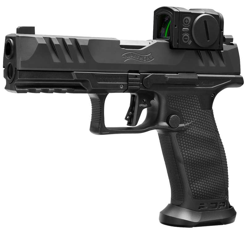 WALTHER PDP PRO ACRO INSTALLED 9MM 4.5" 10-SHOT BLACK FRAME | RED Team ...